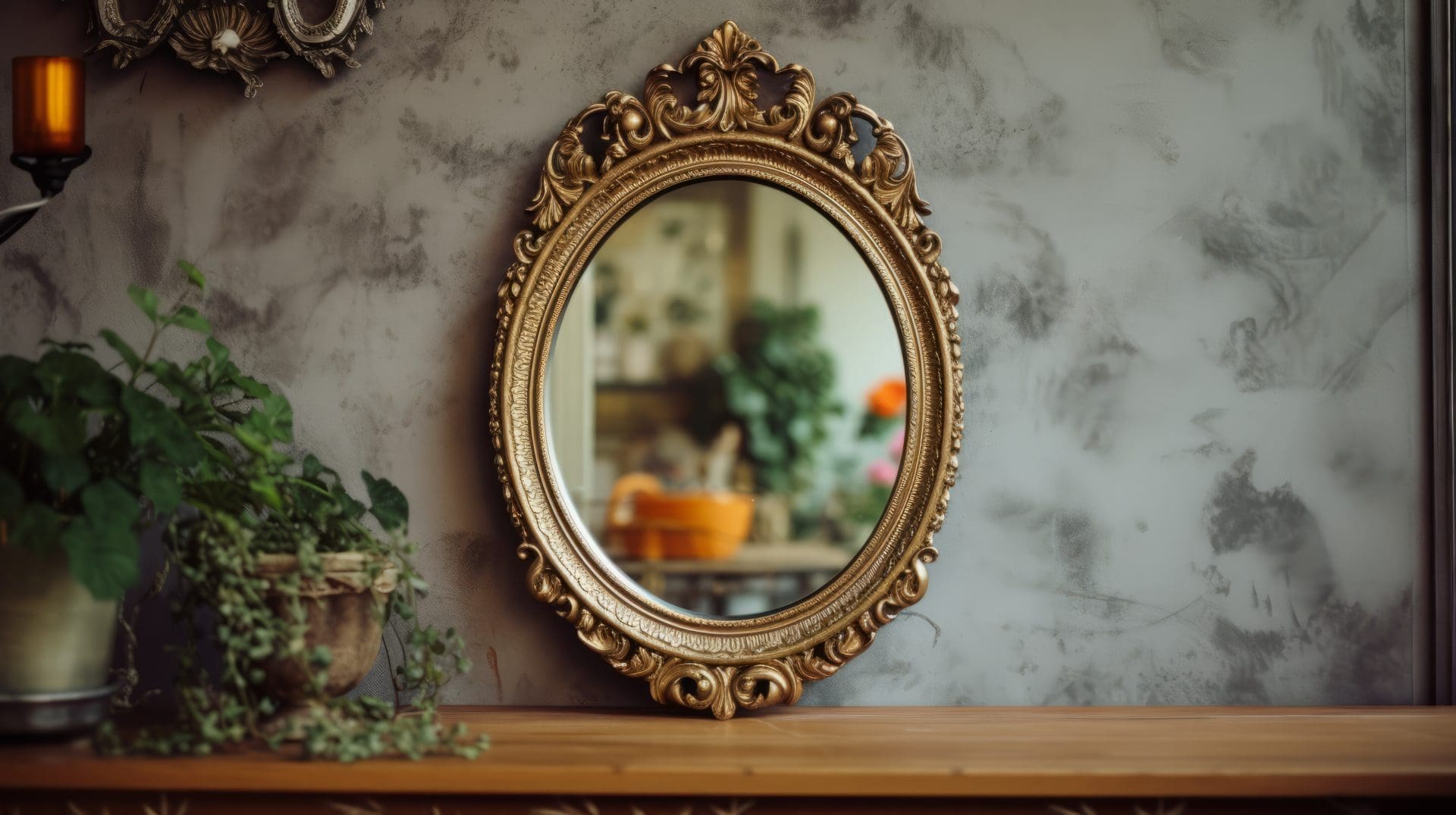 Add a Vintage Look with Decorative Antique Mirrors