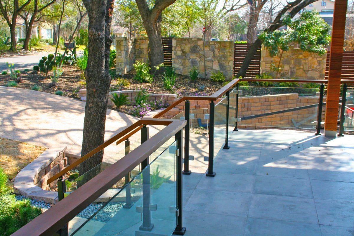 Glass Handrail Systems | Residential Glass | Anchor-Ventana Glass