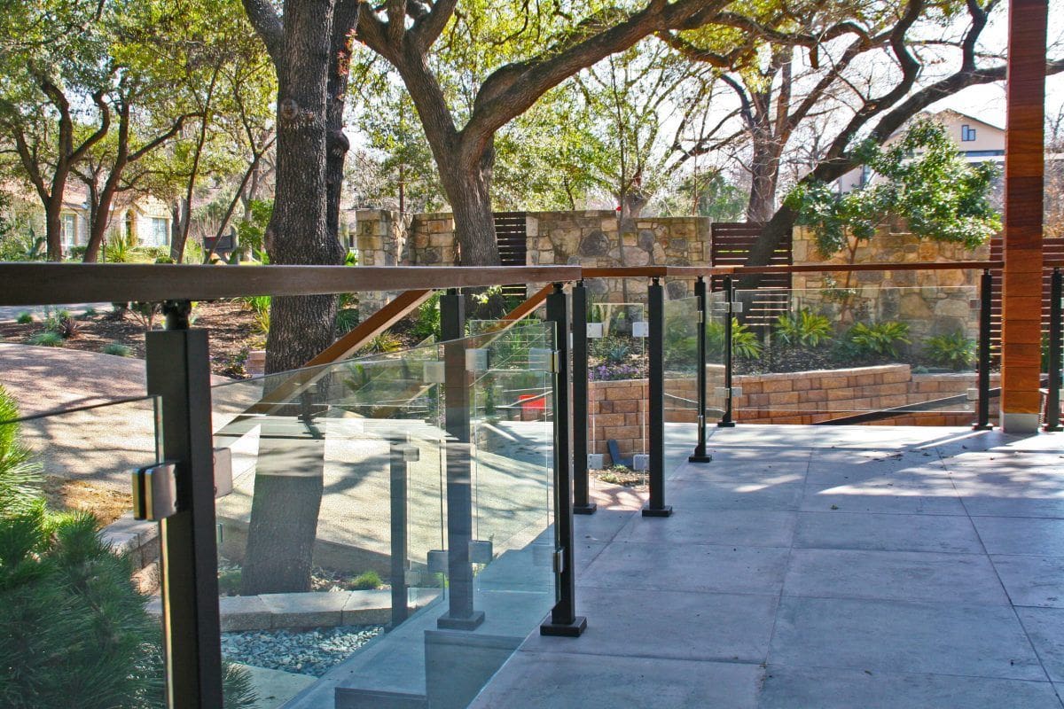 Glass Handrail Systems | Residential Gallery | Anchor-Ventana Glass