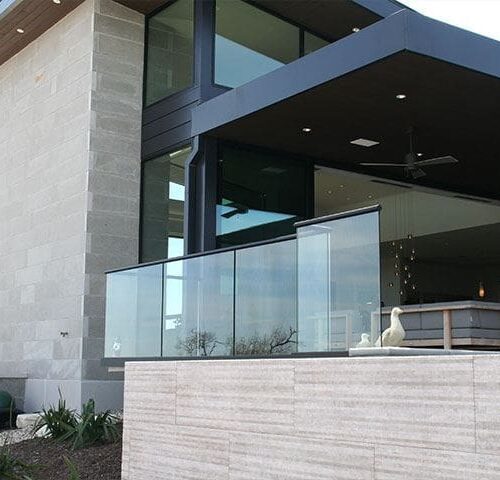 Glass Handrail Systems | Residential Gallery | Anchor-Ventana Glass