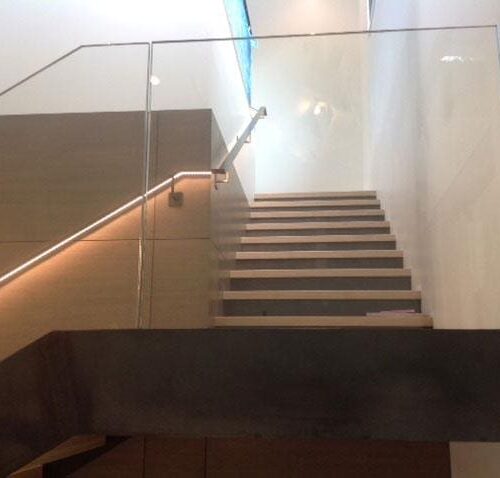 Glass Handrail Systems | Residential Gallery | Anchor-Ventana Glass