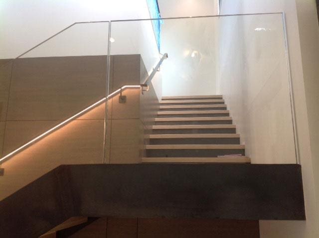 Glass Handrail Systems | Residential Glass | Anchor-Ventana Glass