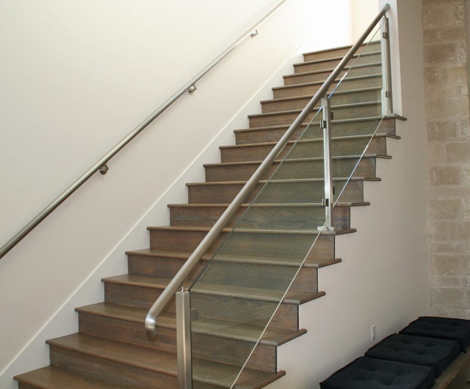 Glass Handrail Systems | Residential Gallery | Anchor-Ventana Glass