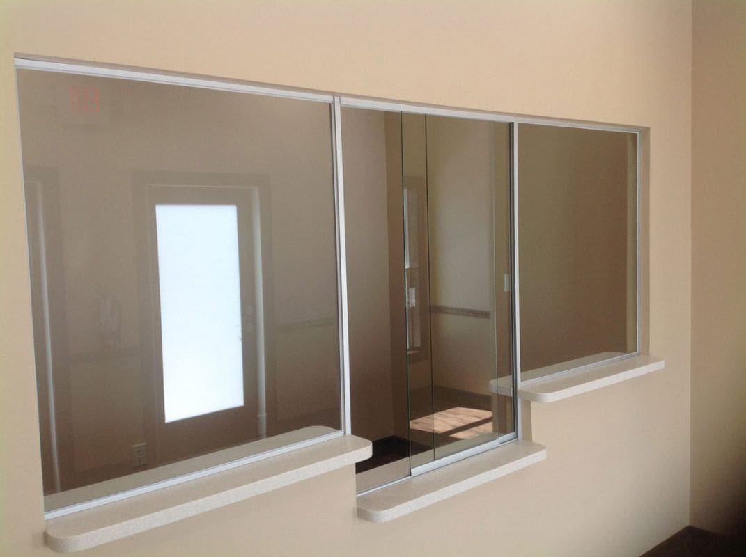 Counter Partitions & Pass-Thru | Commercial Gallery | Anchor-Ventana