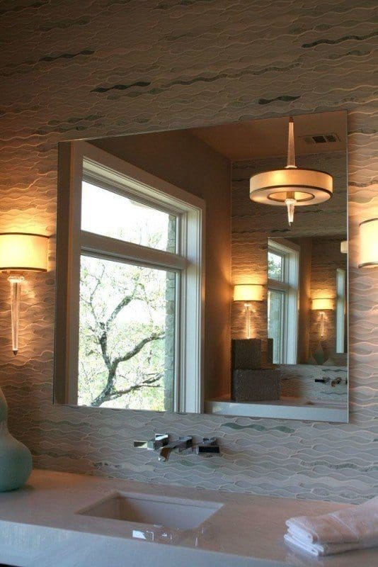 Frameless Mirrors | Mirrors | Residential Gallery | Anchor-Ventana Glass